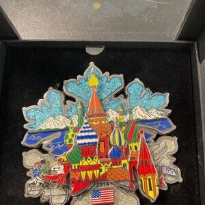 Other | Charles Fazzino Sochi 214 Winter Olympic 3d Art Oversized Pin ...